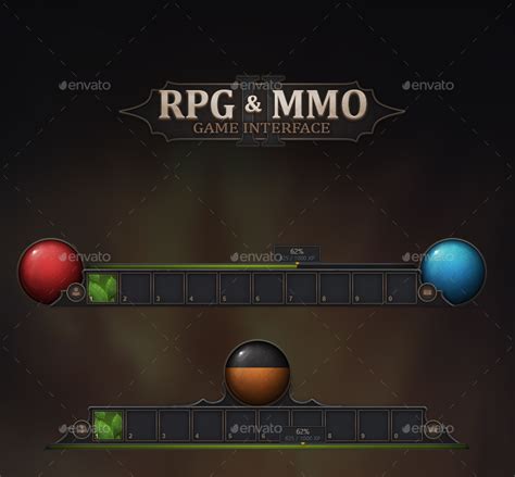 Rpg And Mmo Game User Interface Game Assets Graphicriver