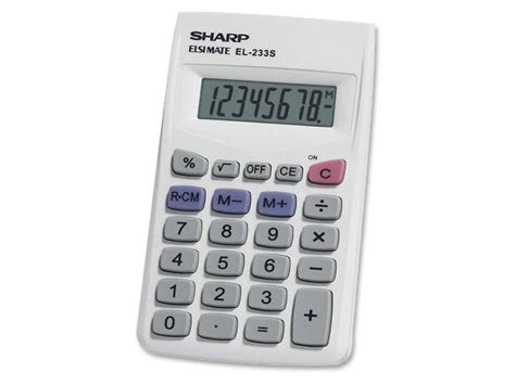 Sharp Standard Function Calculator