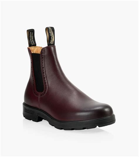 Blundstone Original Hi Top 1352 Burgundy Leather Browns Shoes