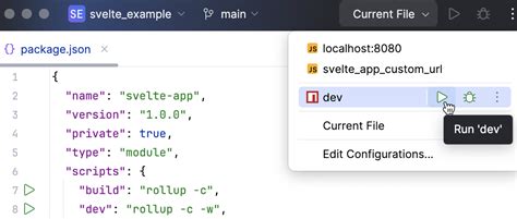 Svelte Webstorm Documentation