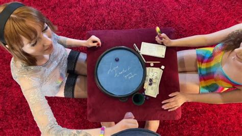 Two Girls One Guy Dice Challenge To Make Him Cum First With Two Incredibly Sexy Hot And Horny