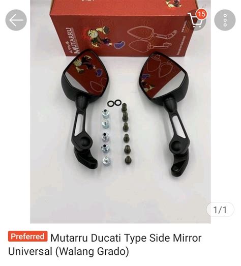 Mutarru Side Mirror No Grade Furniture And Home Living Home Decor Mirrors On Carousell