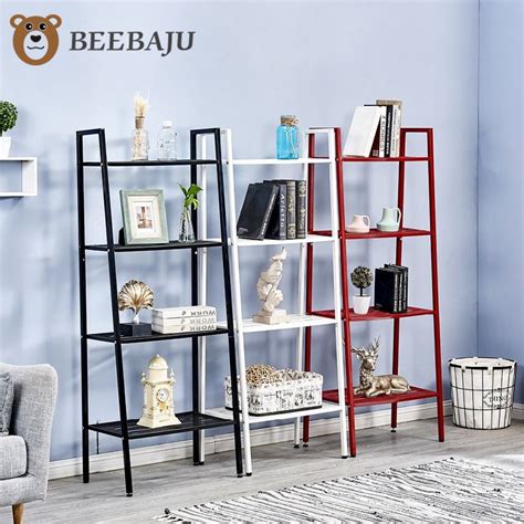 Bee 4 Tier Multipurpose Shelf Shelves Rack Rak Besi Living Room 60 X
