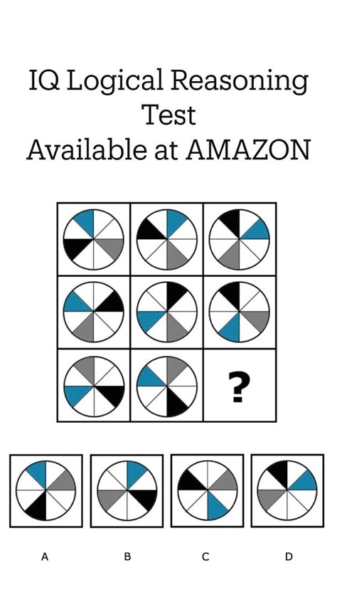 Iq Logical Reasoning Test At Amazon