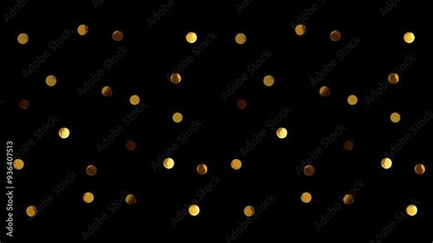 Confetti For Party Celebration Stock Overlay 4k Animation Video 3d Motion Graphics Loop