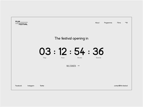 Daily UI 014 Countdown Timer By Volha Darashkevich On Dribbble