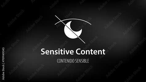 Sensitive Photo Content Explicit Video Content Inappropriate Content Internet Safety Concept