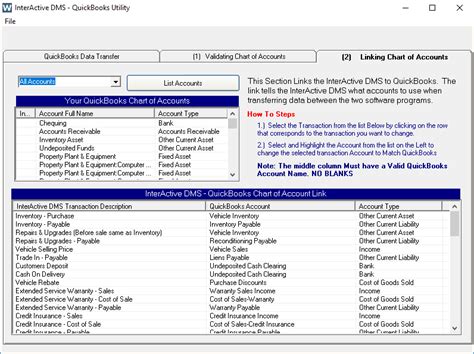 Quickbooks Interface Interactive Dms Used Car Dealer Management Software