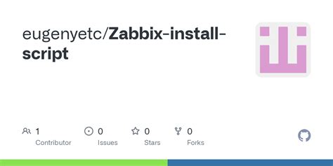 Github Eugenyetczabbix Install Script