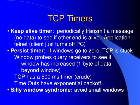 Ppt Tcp Transmission Control Protocol Powerpoint Presentation Free