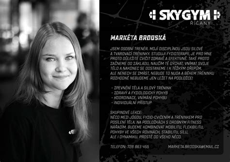 Trenéři Sky Gym Říčany Fitness Pro Zdravý životní Styl