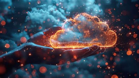 Data Science Ai And Cloud Data Concept Computer Programmer Stock