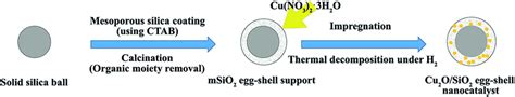Schematic Illustration Of The Synthesis Of The Cu2o Sio2 Egg Shell Download Scientific Diagram