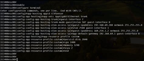 Cisco Cyber Vision Sensor Application For Cisco Switches Installation Guide Release 430