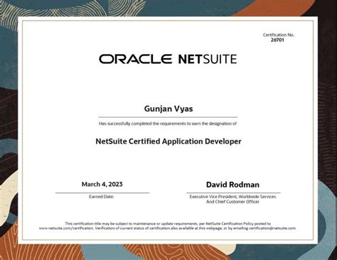 Applicationdeveloper Oraclenetsuite Certifived Gunjan Vyas 22