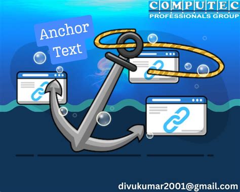 Divanshu Kumar On Linkedin Anchor Text — Or Link Text — Is The Visible