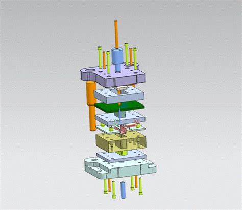 Jj2456 带孔u形件冲压工艺及模具设计 落料冲孔、弯曲复合2套模具[含ug三维图] 模具设计 龙图网