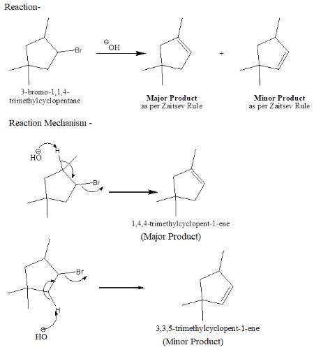Draw All Constitutional Isomers Formed In The E2 Reaction Below And Predict The Major Product