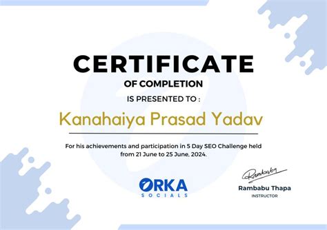 Kanahaiya Prasad Yadav On Linkedin I Want To Thank Rambabu Thapa And Orka Socials For Providing