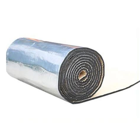 Heat Insulation Board Coated Aluminum Foil Insulation Rubber Sheet