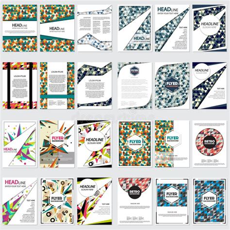 Low Poly Flyer Style Background Design Stock Vector Illustration Of Layout Pattern 89256143