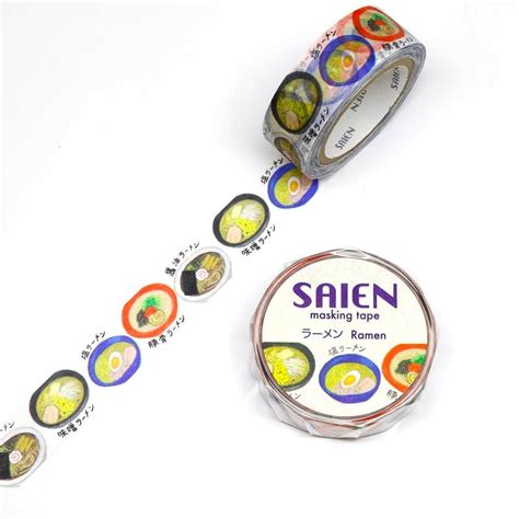 日本 SAIEN 和紙膠帶 拉麵 誠品線上