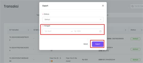 Export Transaction Data VCGamers Help Center