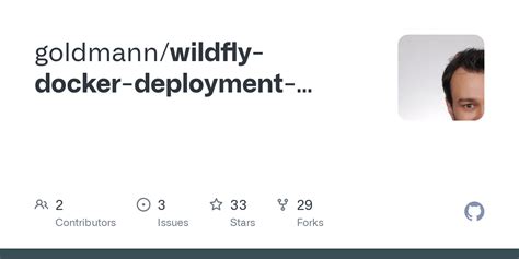 GitHub Goldmann Wildfly Docker Deployment Example