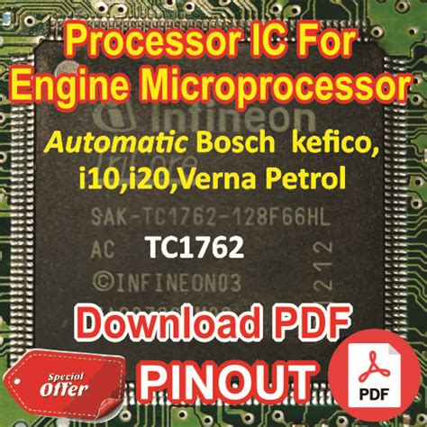 Processor Ic Pinouts Automatic Gearshift Bosch Kefico I20 I10 Verna For