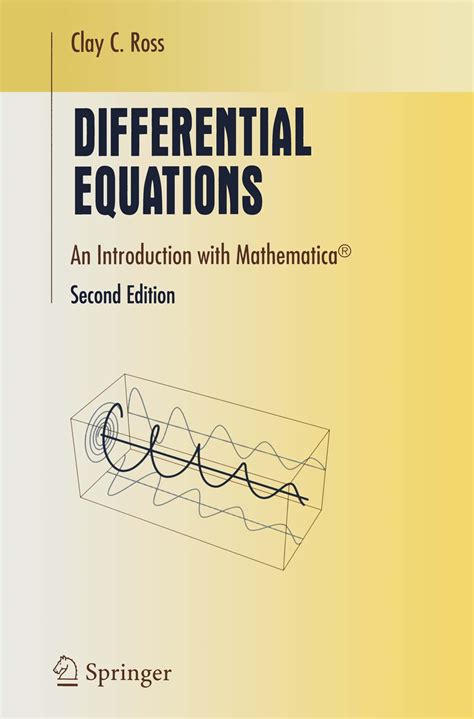 Differential Equations Textbook