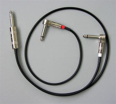 Insert Patch Cable Stereo Y Pedalboards By Stompin Ground
