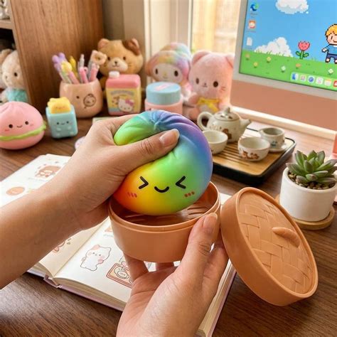 Squishy Dumpling Toys Etsy Uk