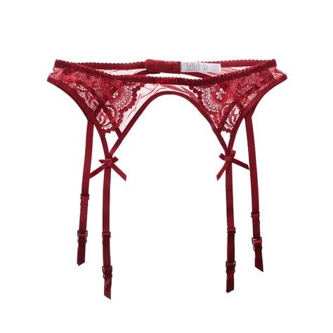 Attendre 섹시한 신부 가터 스타킹 벨트 하네스 파스텔 고스 여성 레이브 레이스 웨딩 가터 바디 하네스 란제리 벨트