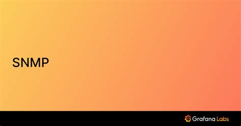 snmp monitoring made easy grafana labs
