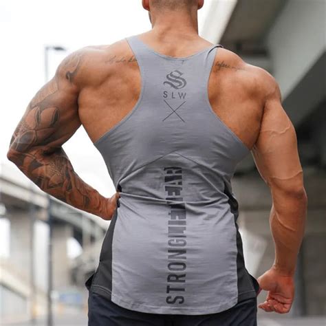 2019 New Summer Gyms Workout Sleeveless Shirt Men Bodybuilding Elastic