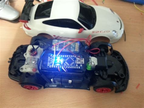RC Car Upgraded To Bluetooth Control Hackaday
