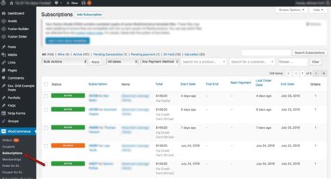 Subscriptions Extension For Woocommerce V721 2000