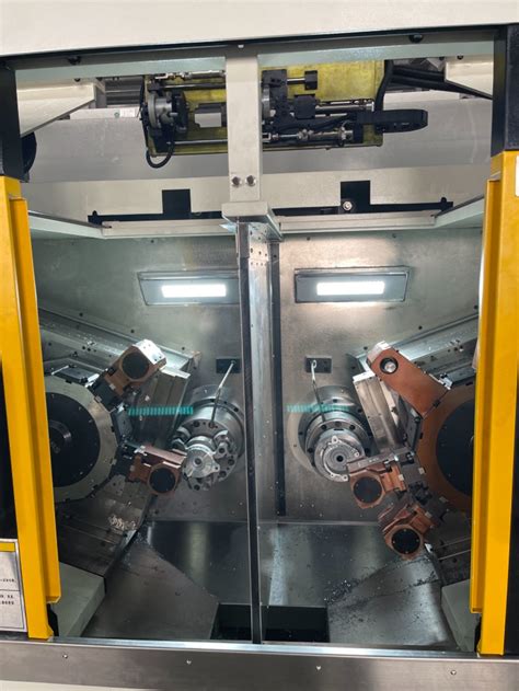 Parallel Double Spindle CNC Lathe Turning Center Of Tt Turn Drill Combination CNC Lathe