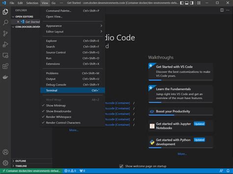 Docker Demos — Getting Started In Vs Code Aaron J Pung Phd