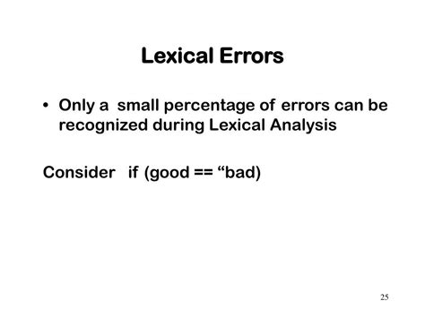 ppt lexical analysis powerpoint presentation free download id 261512