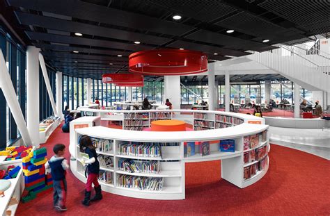 Branch Library Interior Design Images