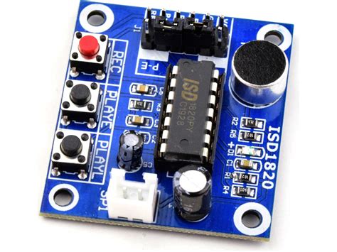 Isd1820 Voice Recorder Playback Module 20s With Speaker 26224