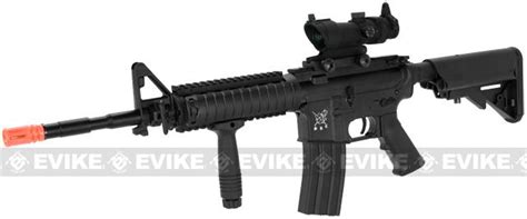 Src Sr 16 M4 Ris Carbine Airsoft Aeg Rifle Color Black Airsoft Guns