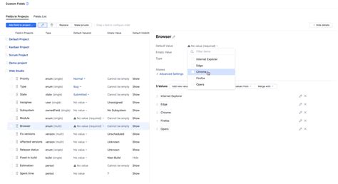 Create And Edit Custom Fields Youtrack Server Documentation