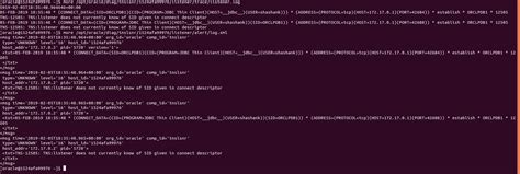 Troubleshooting Ora 12505 Tnslistener Does Not Currently Know Of Sid Given In Connect