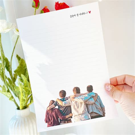 🔥당일무료배송🔥기념일 생일 이벤트 포토 편지지 아이디어스