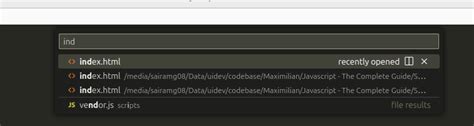 How Can I Exclude Workspace External Files From Quick Open In Vs Code Stack Overflow