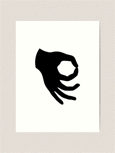 Circle Game Okay Hand Sign Got Em Art Print For Sale By Beerbro
