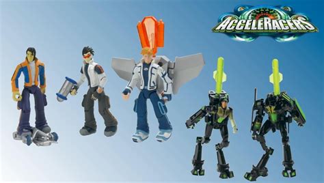 Custom Acceleracers Action Figures Racceleracers