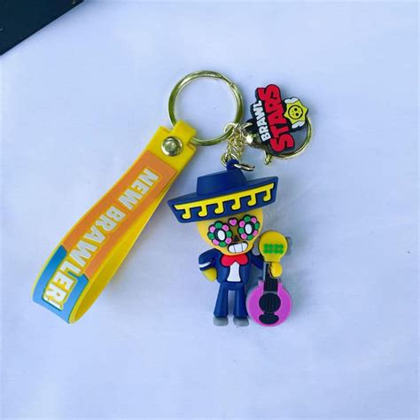 Brawl Stars Poco Figures Keychain Prestige Life